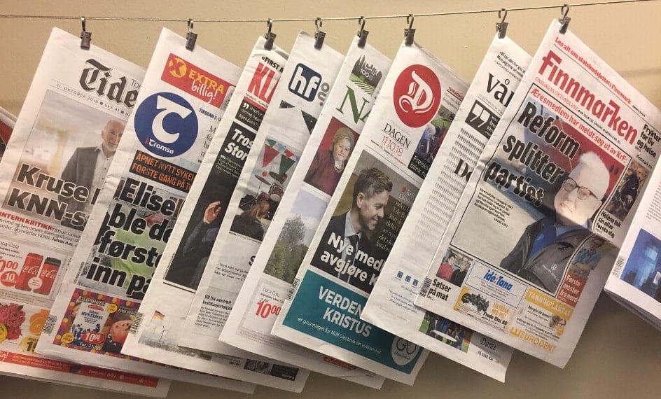 Alle aviser skal frem også etter 7. juli